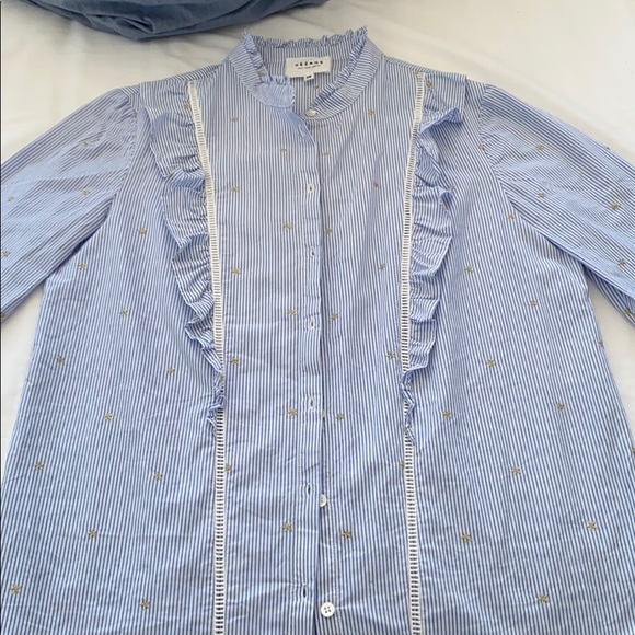Sezane | Tops | Sezane Constellation Blouse | Poshmark
